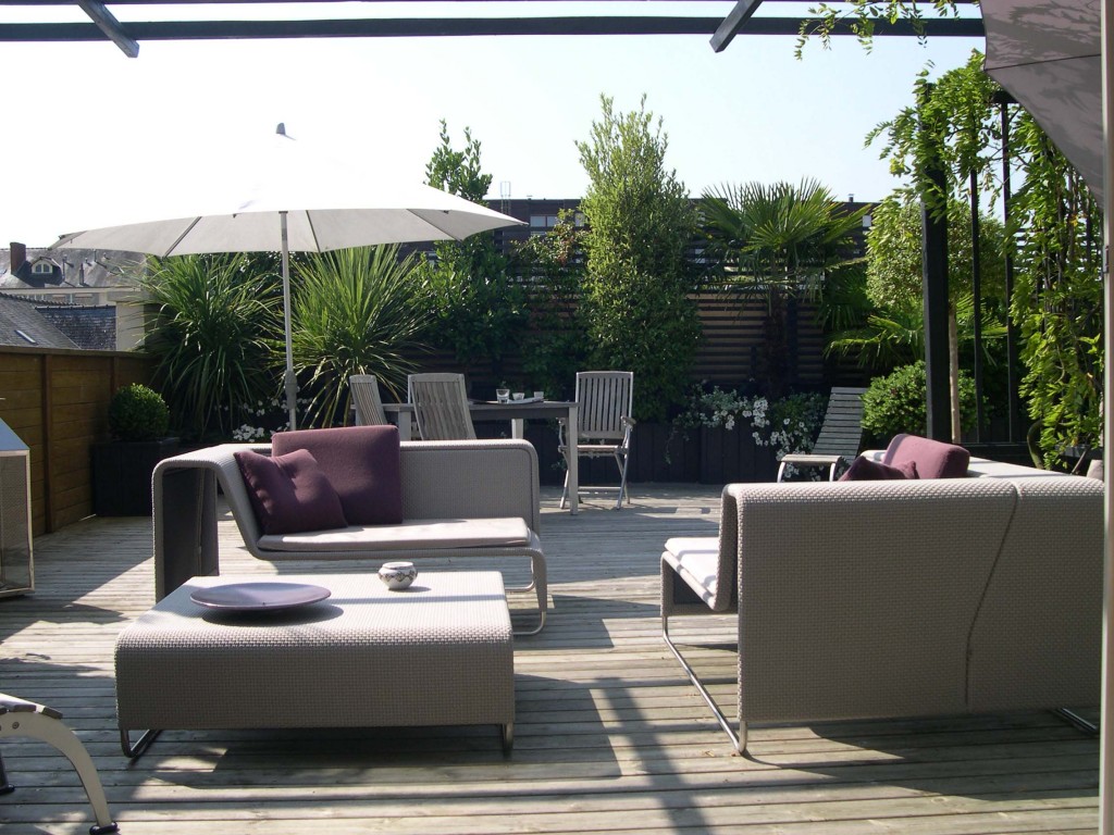 aménagement de terrasses et balcons